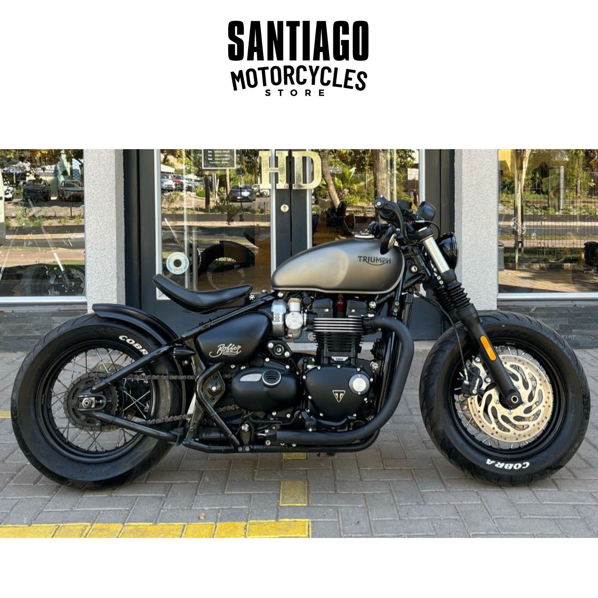 TRIUMPH BONNEVILLE 1200 - Santiago Motorcycles